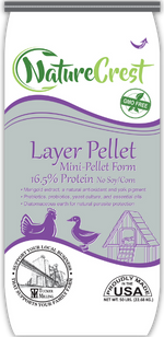 Tucker Milling NatureCrest Layer Pellet - Pelzer, SC - Rogers Feed